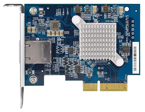 QNAP QXG-10G1T Single-Port (10Gbase-T) 10GbE Network Expansion Card, P – Powernode Computer Inc