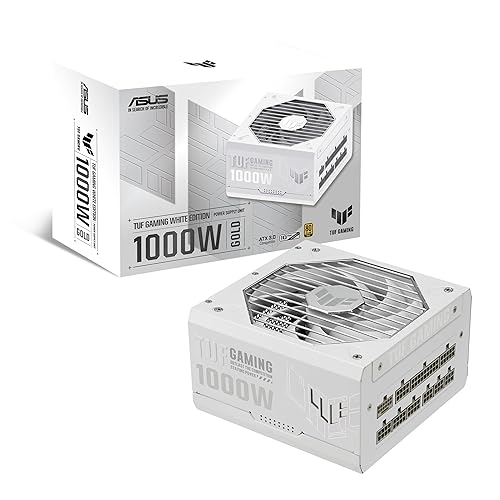 ASUS TUF Gaming 1000W Gold White Edition (1000 Watt, Fully Modular Pow – Powernode Computer Inc