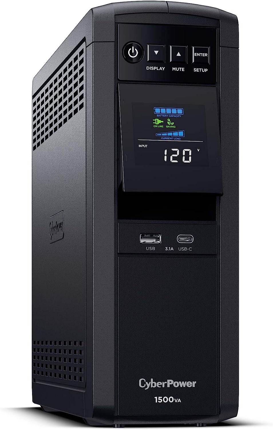 CyberPower CP1500PFCLCD PFC Sinewave UPS System, 1500VA/1000W, 12 Outl – Powernode Computer Inc