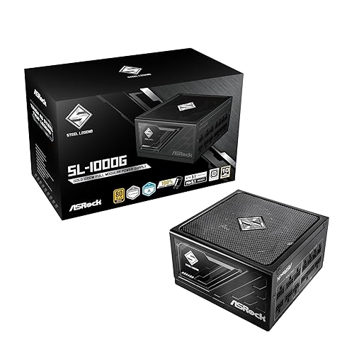 ASRock Steel Legend SL-1000G 1000W 80 Plus Gold & Cybenetics Platinum – Powernode Computer Inc