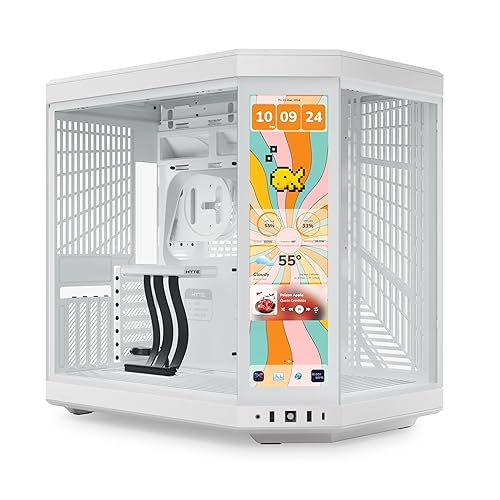 HYTE Y70 Touch Infinite Dual Chamber ATX Mid Tower Modern Aesthetic Ca – Powernode Computer Inc