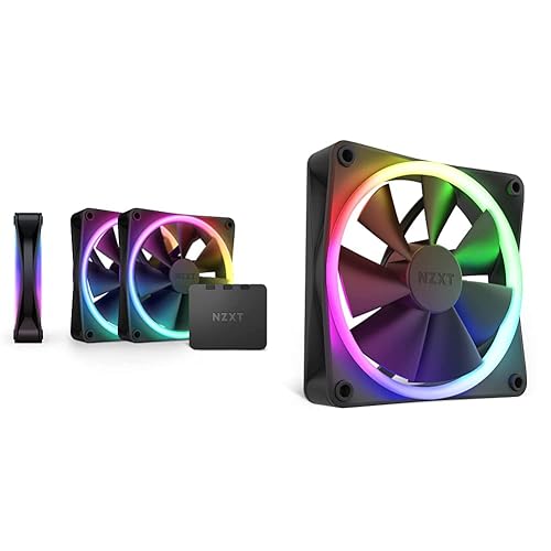 NZXT F120 RGB Duo Triple Pack - 3 x 120mm Dual-Sided RGB Fans with RGB – Powernode Computer Inc